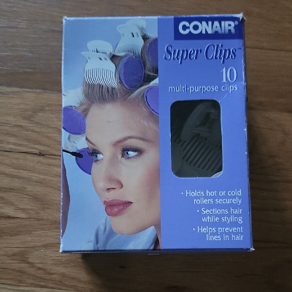 Conair | Hair | Conair Hot Roller Super Clips White Vintage Box Of ...